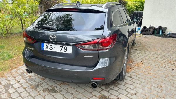 Grey Mazda 6 2015 in Riga, with an engine capacity of 2.20 L and mileage of 279 thousand km for 6500 €, photo 3 on AUTOMOTO.COM.LV