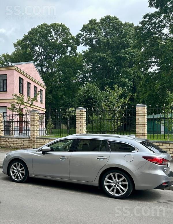 Pelēks Mazda 6 2015 Rīga, ar dzinēja tilpumu 2.20 L un nobraukumu 173 tūkst. km par 6700 €, foto 2 vietnē AUTOMOTO.COM.LV