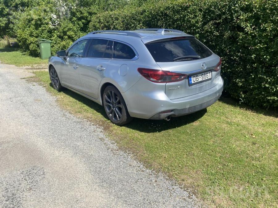 Pelēks Mazda 6 2015 Cēsis, ar dzinēja tilpumu 2.20 L un nobraukumu 236 tūkst. km par 5200 €, foto 3 vietnē AUTOMOTO.COM.LV