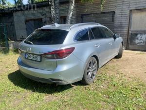 Pelēks Mazda 6 2015 Cēsis, ar dzinēja tilpumu 2.20 L un nobraukumu 236 tūkst. km par 5200 €, foto 4 vietnē AUTOMOTO.COM.LV