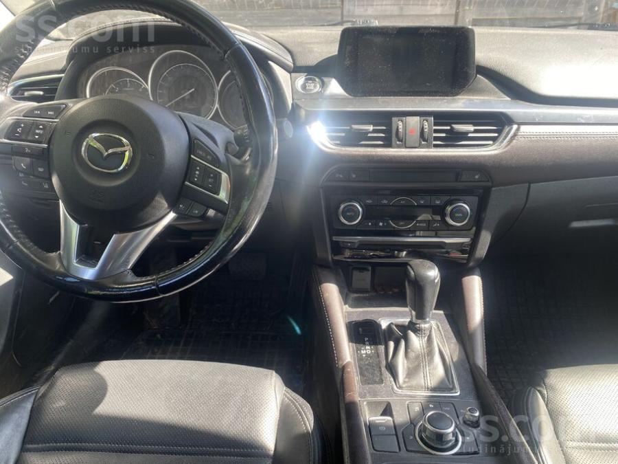 Pelēks Mazda 6 2015 Cēsis, ar dzinēja tilpumu 2.20 L un nobraukumu 236 tūkst. km par 5200 €, foto 6 vietnē AUTOMOTO.COM.LV