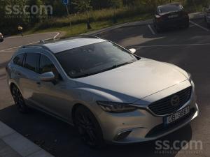 Grey Mazda 6 2015 in Riga, with an engine capacity of 2.20 L and mileage of 236 thousand km for 7200 €, photo  on AUTOMOTO.COM.LV