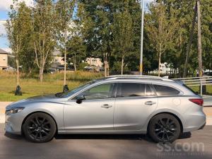 Grey Mazda 6 2015 in Riga, with an engine capacity of 2.20 L and mileage of 236 thousand km for 7200 €, photo 6 on AUTOMOTO.COM.LV