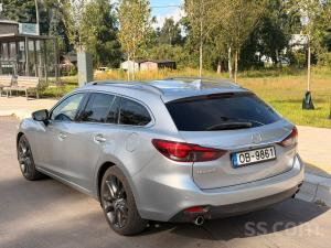 Grey Mazda 6 2015 in Riga, with an engine capacity of 2.20 L and mileage of 236 thousand km for 7200 €, photo 9 on AUTOMOTO.COM.LV