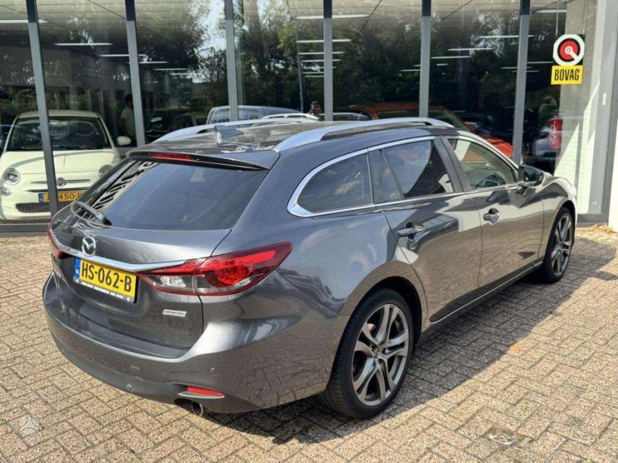 Pelēks Mazda 6 2015 Raseiniai, ar dzinēja tilpumu 2.19 L un nobraukumu 240 tūkst. km par 4650 €, foto 5 vietnē AUTOMOTO.COM.LV