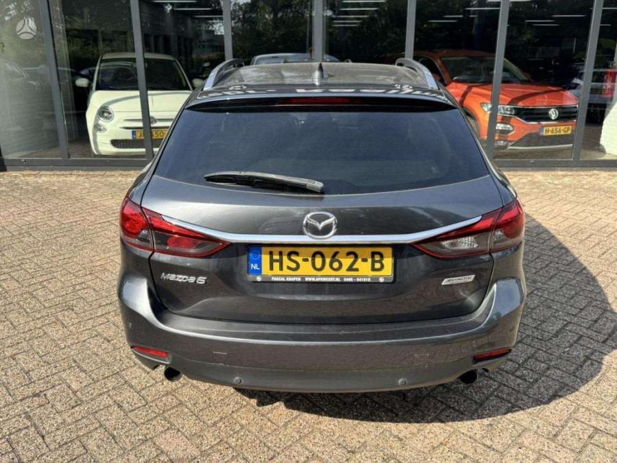 Pelēks Mazda 6 2015 Raseiniai, ar dzinēja tilpumu 2.19 L un nobraukumu 240 tūkst. km par 4650 €, foto 6 vietnē AUTOMOTO.COM.LV