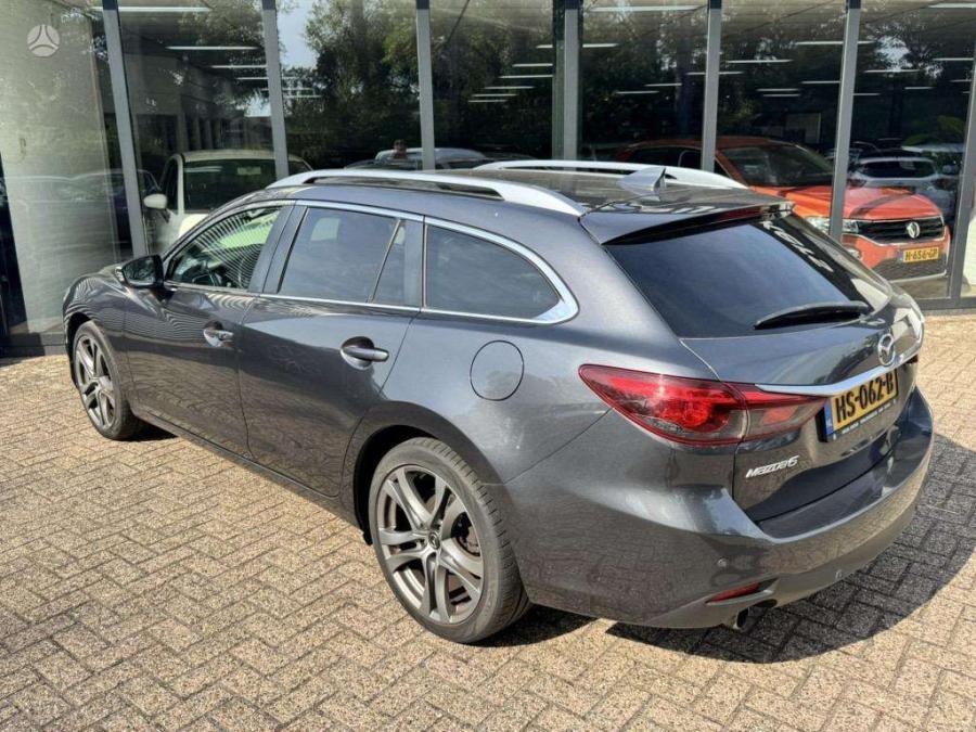 Pelēks Mazda 6 2015 Raseiniai, ar dzinēja tilpumu 2.19 L un nobraukumu 240 tūkst. km par 4650 €, foto 7 vietnē AUTOMOTO.COM.LV
