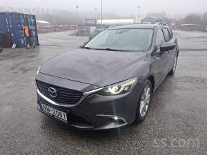 Серый Мазда 6 2015 в Рига, объемом двигателя 2.20 л и пробегом 218 тыс. км за 7300 €, фото  на AUTOMOTO.COM.LV