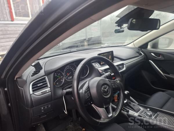 Pelēks Mazda 6 2015 Rīga, ar dzinēja tilpumu 2.20 L un nobraukumu 218 tūkst. km par 7300 €, foto 4 vietnē AUTOMOTO.COM.LV