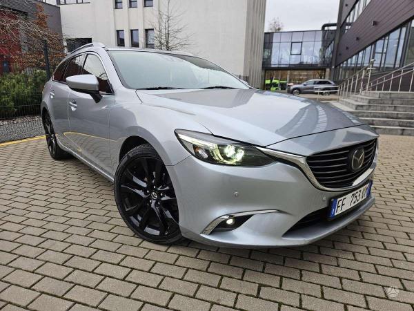 Pelēks Mazda 6 2016 Kauņa, ar dzinēja tilpumu 2.19 L un nobraukumu 209 tūkst. km par 8250 €, foto 3 vietnē AUTOMOTO.COM.LV