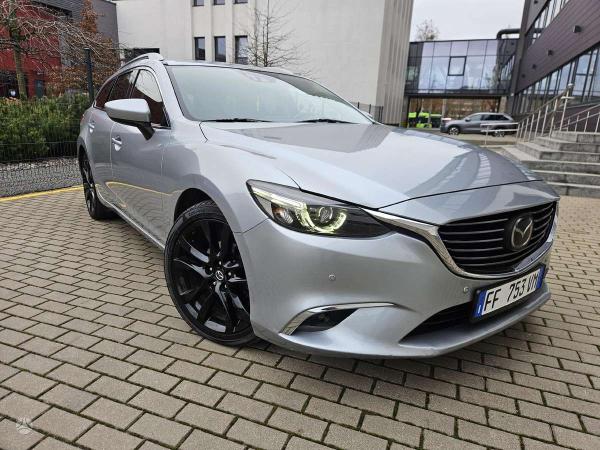 Pelēks Mazda 6 2016 Kauņa, ar dzinēja tilpumu 2.19 L un nobraukumu 209 tūkst. km par 8250 €, foto 7 vietnē AUTOMOTO.COM.LV