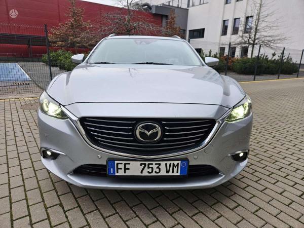 Pelēks Mazda 6 2016 Kauņa, ar dzinēja tilpumu 2.19 L un nobraukumu 209 tūkst. km par 8250 €, foto 8 vietnē AUTOMOTO.COM.LV