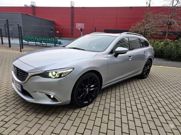 Pelēks Mazda 6 2016 Kauņa, ar dzinēja tilpumu 2.19 L un nobraukumu 209 tūkst. km par 8250 €, foto 9 vietnē AUTOMOTO.COM.LV