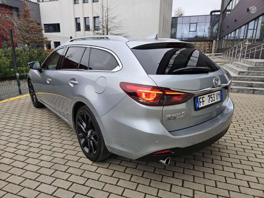 Grey Mazda 6 2016 in Kaunas, with an engine capacity of 2.19 L and mileage of 209 thousand km for 8250 €, photo 11 on AUTOMOTO.COM.LV