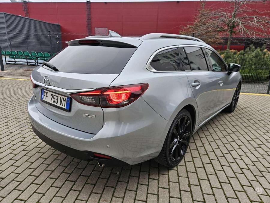Grey Mazda 6 2016 in Kaunas, with an engine capacity of 2.19 L and mileage of 209 thousand km for 8250 €, photo 12 on AUTOMOTO.COM.LV