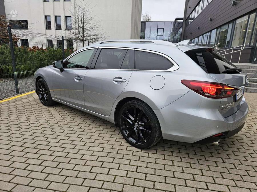 Grey Mazda 6 2016 in Kaunas, with an engine capacity of 2.19 L and mileage of 209 thousand km for 8250 €, photo 15 on AUTOMOTO.COM.LV