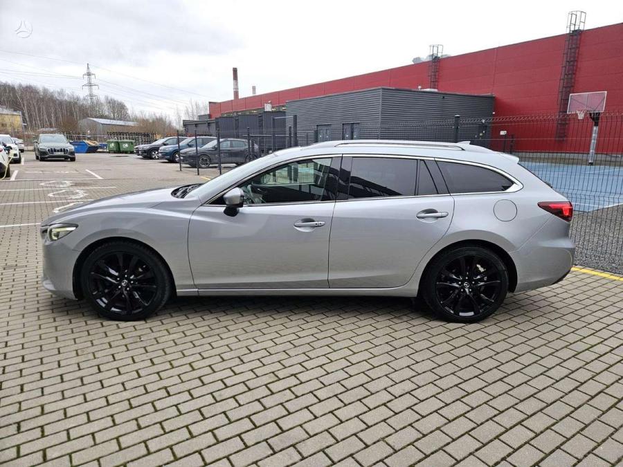 Grey Mazda 6 2016 in Kaunas, with an engine capacity of 2.19 L and mileage of 209 thousand km for 8250 €, photo 17 on AUTOMOTO.COM.LV
