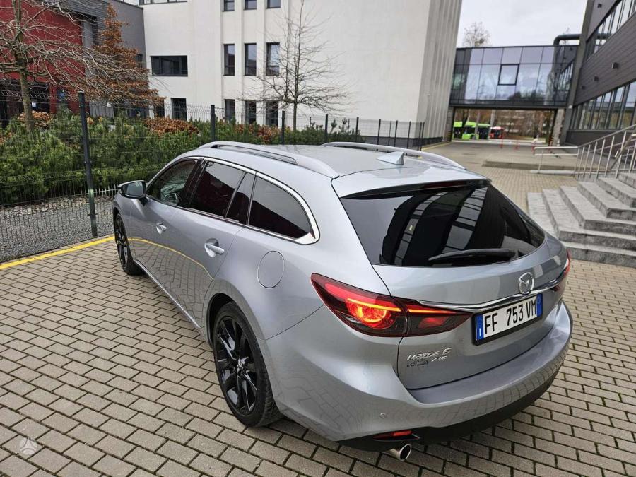 Grey Mazda 6 2016 in Kaunas, with an engine capacity of 2.19 L and mileage of 209 thousand km for 8250 €, photo 18 on AUTOMOTO.COM.LV