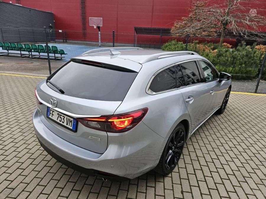 Grey Mazda 6 2016 in Kaunas, with an engine capacity of 2.19 L and mileage of 209 thousand km for 8250 €, photo 19 on AUTOMOTO.COM.LV