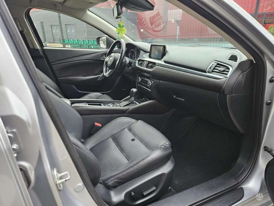 Grey Mazda 6 2016 in Kaunas, with an engine capacity of 2.19 L and mileage of 209 thousand km for 8250 €, photo 25 on AUTOMOTO.COM.LV