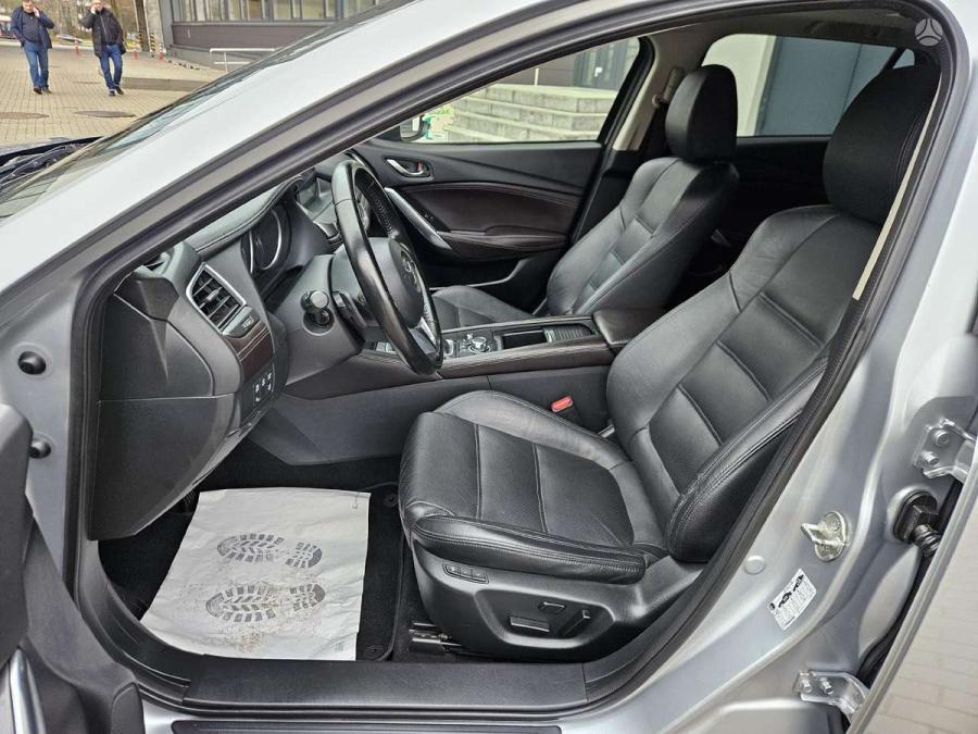 Grey Mazda 6 2016 in Kaunas, with an engine capacity of 2.19 L and mileage of 209 thousand km for 8250 €, photo 26 on AUTOMOTO.COM.LV