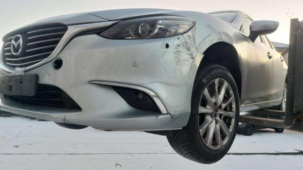 Grey Mazda 6 2016 in Kaunas, with an engine capacity of 2.18 L and mileage of 263 thousand km for 4700 €, photo 4 on AUTOMOTO.COM.LV