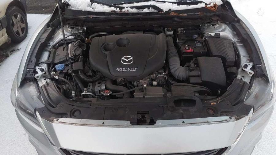 Grey Mazda 6 2016 in Kaunas, with an engine capacity of 2.18 L and mileage of 263 thousand km for 4700 €, photo 18 on AUTOMOTO.COM.LV