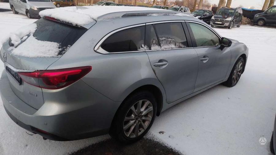 Grey Mazda 6 2016 in Kaunas, with an engine capacity of 2.18 L and mileage of 263 thousand km for 4700 €, photo 23 on AUTOMOTO.COM.LV