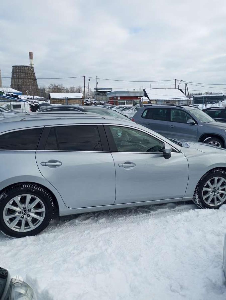 Pelēks Mazda 6 2016 Kauņa, ar dzinēja tilpumu 2.18 L un nobraukumu 260 tūkst. km par 6400 €, foto 5 vietnē AUTOMOTO.COM.LV