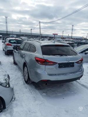 Pelēks Mazda 6 2016 Kauņa, ar dzinēja tilpumu 2.18 L un nobraukumu 260 tūkst. km par 6400 €, foto 9 vietnē AUTOMOTO.COM.LV