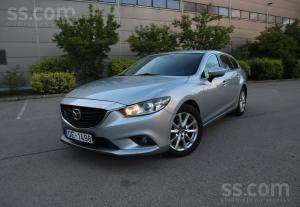 Grey Mazda 6 2016 in Riga, with an engine capacity of 2.20 L and mileage of 186 thousand km for 6990 €, photo  on AUTOMOTO.COM.LV
