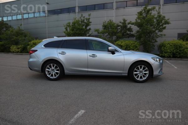 Pelēks Mazda 6 2016 Rīga, ar dzinēja tilpumu 2.20 L un nobraukumu 186 tūkst. km par 6990 €, foto 3 vietnē AUTOMOTO.COM.LV