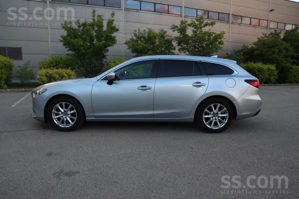Pelēks Mazda 6 2016 Rīga, ar dzinēja tilpumu 2.20 L un nobraukumu 186 tūkst. km par 6990 €, foto 4 vietnē AUTOMOTO.COM.LV