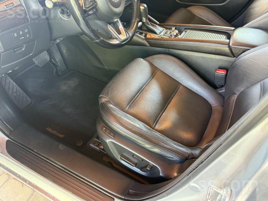 Grey Mazda 6 2016 in Jelgava, with an engine capacity of 2.20 L and mileage of 194 thousand km for 8250 €, photo 10 on AUTOMOTO.COM.LV