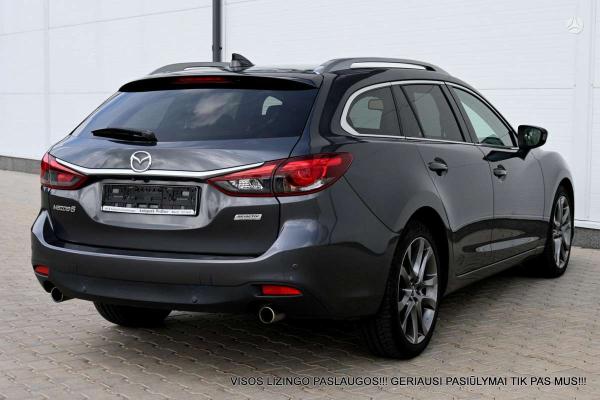 Grey Mazda 6 2016 in Kretinga, with an engine capacity of 2.18 L and mileage of 183 thousand km for 7399 €, photo 7 on AUTOMOTO.COM.LV