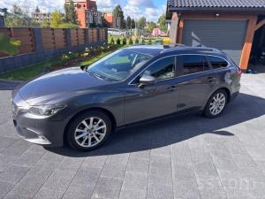 Pelēks Mazda 6 2016 Jelgava, ar dzinēja tilpumu 2.20 L un nobraukumu 288 tūkst. km par 4500 €, foto  vietnē AUTOMOTO.COM.LV
