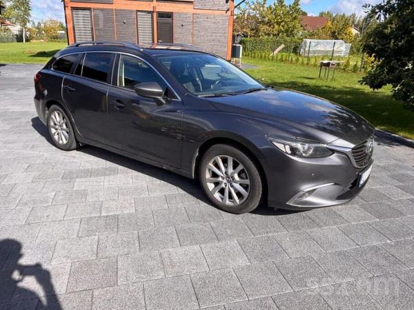 Grey Mazda 6 2016 in Jelgava, with an engine capacity of 2.20 L and mileage of 288 thousand km for 4500 €, photo 3 on AUTOMOTO.COM.LV