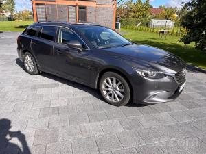 Pelēks Mazda 6 2016 Jelgava, ar dzinēja tilpumu 2.20 L un nobraukumu 288 tūkst. km par 4500 €, foto 3 vietnē AUTOMOTO.COM.LV
