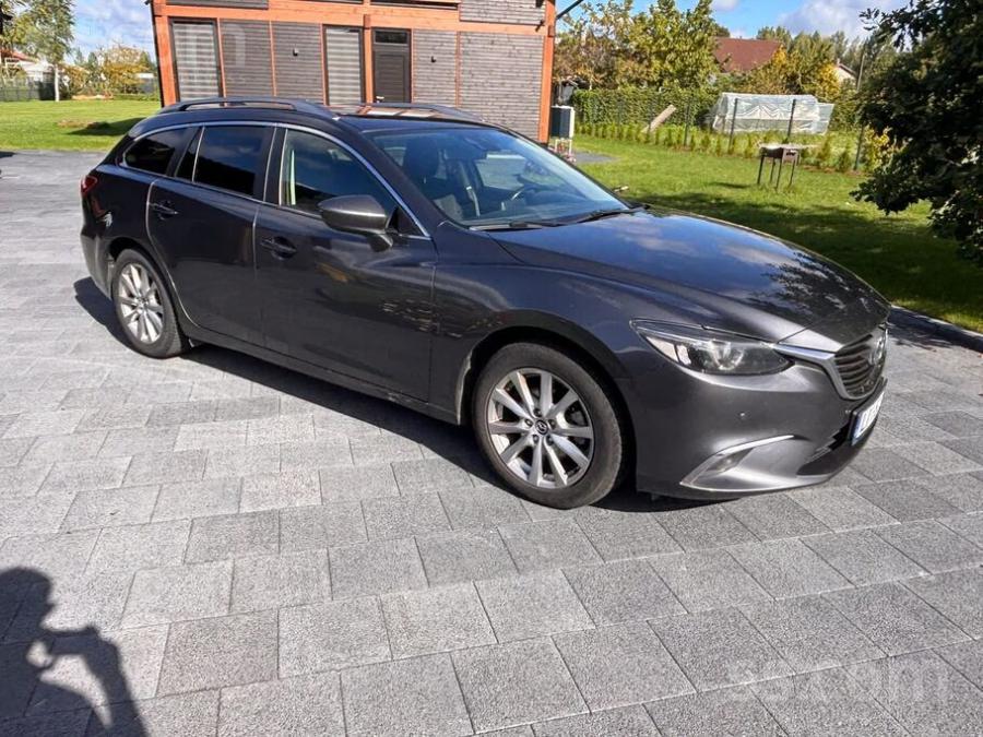 Pelēks Mazda 6 2016 Jelgava, ar dzinēja tilpumu 2.20 L un nobraukumu 288 tūkst. km par 4500 €, foto 3 vietnē AUTOMOTO.COM.LV