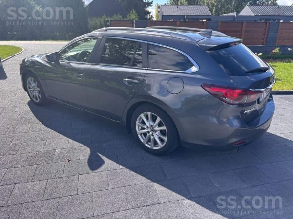 Grey Mazda 6 2016 in Jelgava, with an engine capacity of 2.20 L and mileage of 288 thousand km for 4500 €, photo 5 on AUTOMOTO.COM.LV