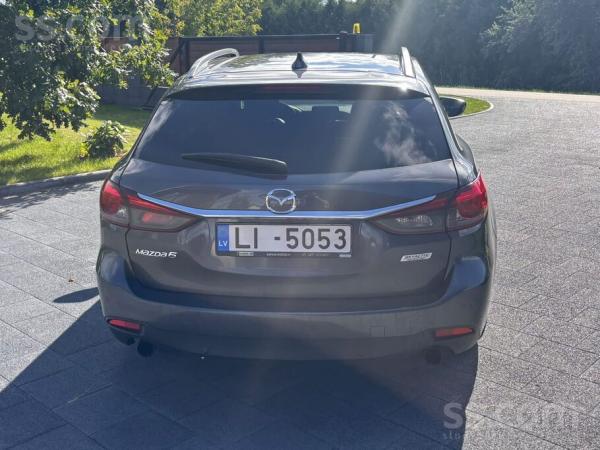 Grey Mazda 6 2016 in Jelgava, with an engine capacity of 2.20 L and mileage of 288 thousand km for 4500 €, photo 7 on AUTOMOTO.COM.LV