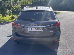 Pelēks Mazda 6 2016 Jelgava, ar dzinēja tilpumu 2.20 L un nobraukumu 288 tūkst. km par 4500 €, foto 7 vietnē AUTOMOTO.COM.LV