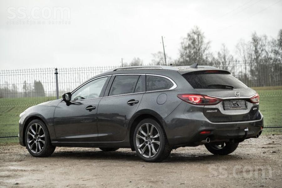 Grey Mazda 6 2017 in Tukums, with an engine capacity of 2.20 L and mileage of 0 thousand km for 9900 €, photo 4 on AUTOMOTO.COM.LV