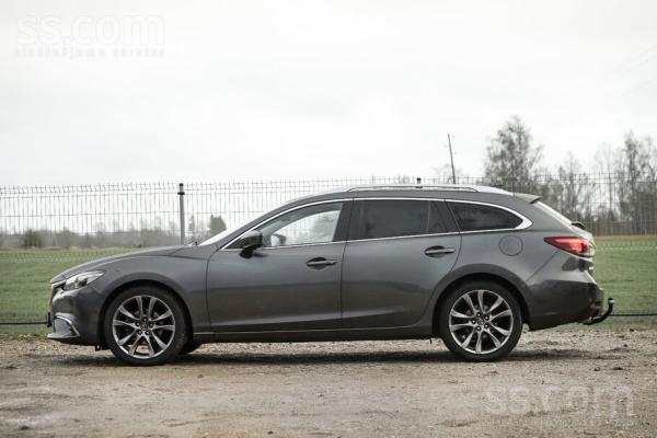 Grey Mazda 6 2017 in Tukums, with an engine capacity of 2.20 L and mileage of 0 thousand km for 9900 €, photo 5 on AUTOMOTO.COM.LV