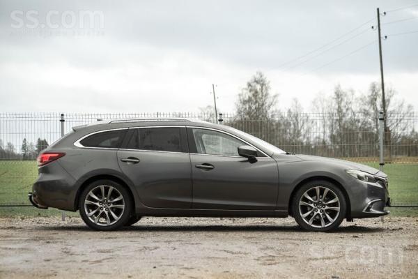 Grey Mazda 6 2017 in Tukums, with an engine capacity of 2.20 L and mileage of 0 thousand km for 9900 €, photo 8 on AUTOMOTO.COM.LV