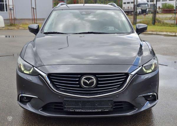 Pelēks Mazda 6 2017 Rokiškis, ar dzinēja tilpumu 2.19 L un nobraukumu 210 tūkst. km par 6250 €, foto 2 vietnē AUTOMOTO.COM.LV