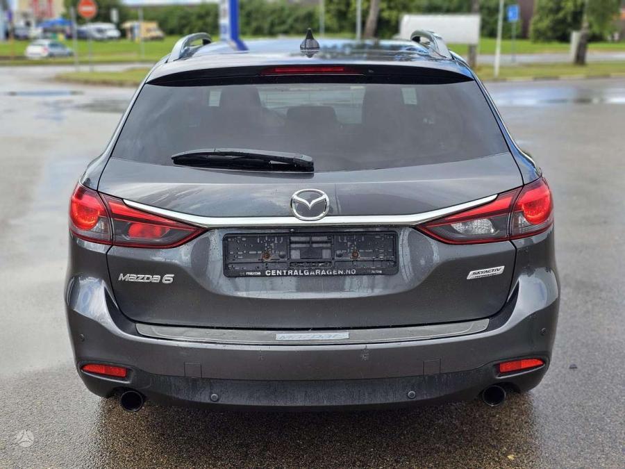 Pelēks Mazda 6 2017 Rokiškis, ar dzinēja tilpumu 2.19 L un nobraukumu 210 tūkst. km par 6250 €, foto 10 vietnē AUTOMOTO.COM.LV