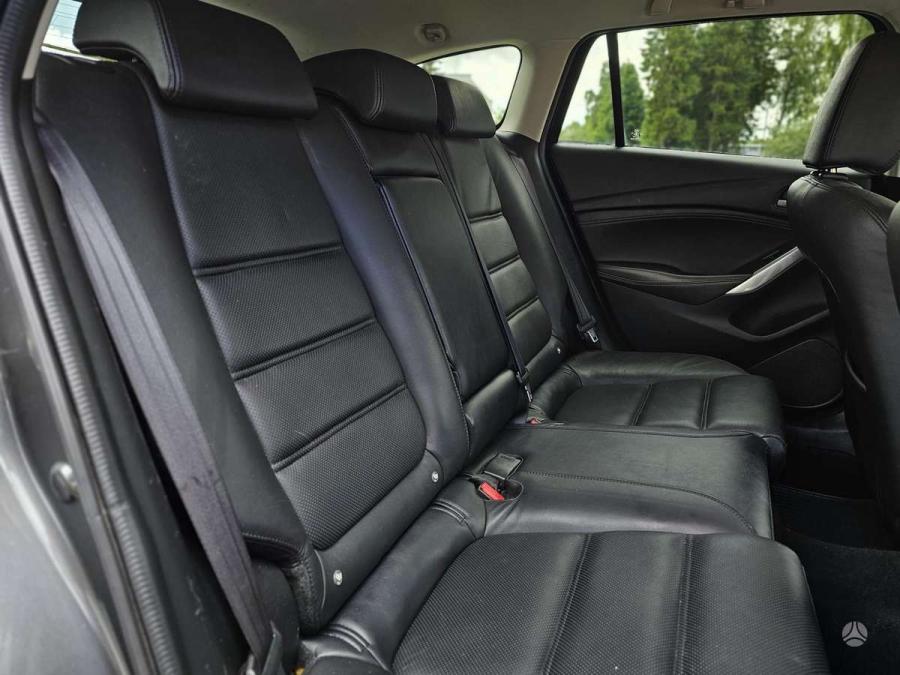 Pelēks Mazda 6 2017 Rokiškis, ar dzinēja tilpumu 2.19 L un nobraukumu 210 tūkst. km par 6250 €, foto 18 vietnē AUTOMOTO.COM.LV