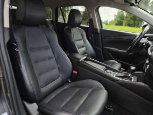 Pelēks Mazda 6 2017 Rokiškis, ar dzinēja tilpumu 2.19 L un nobraukumu 210 tūkst. km par 6250 €, foto 19 vietnē AUTOMOTO.COM.LV