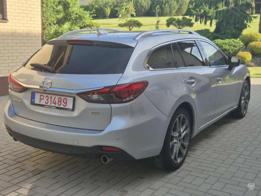 Pelēks Mazda 6 2017 Šilutė, ar dzinēja tilpumu 2.19 L un nobraukumu 180 tūkst. km par 8100 €, foto 3 vietnē AUTOMOTO.COM.LV